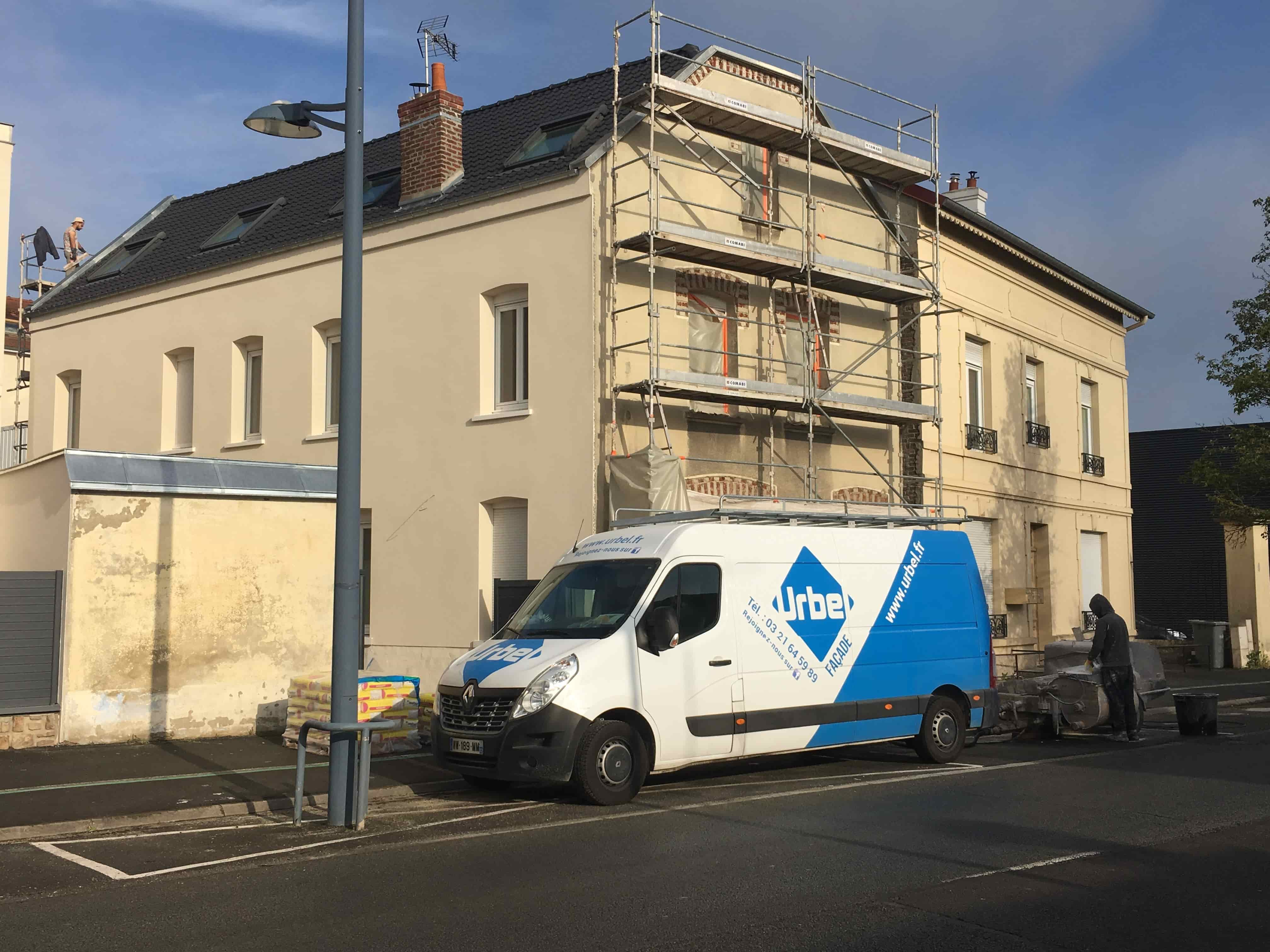 Urbel, un façadier à votre service sur Arras - Urbel - façade