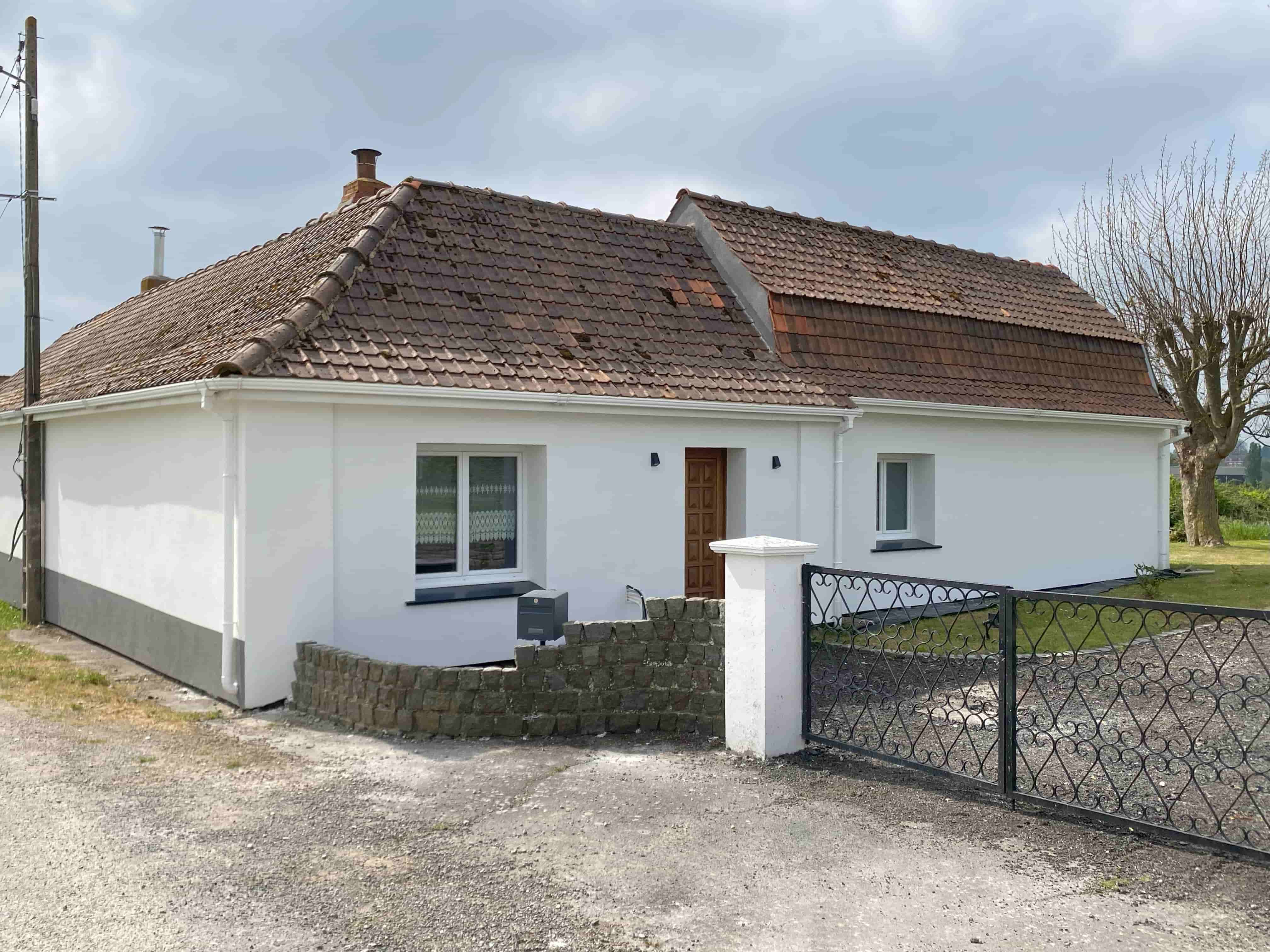 Isolation extérieure sur Molinghem - Urbel - façade